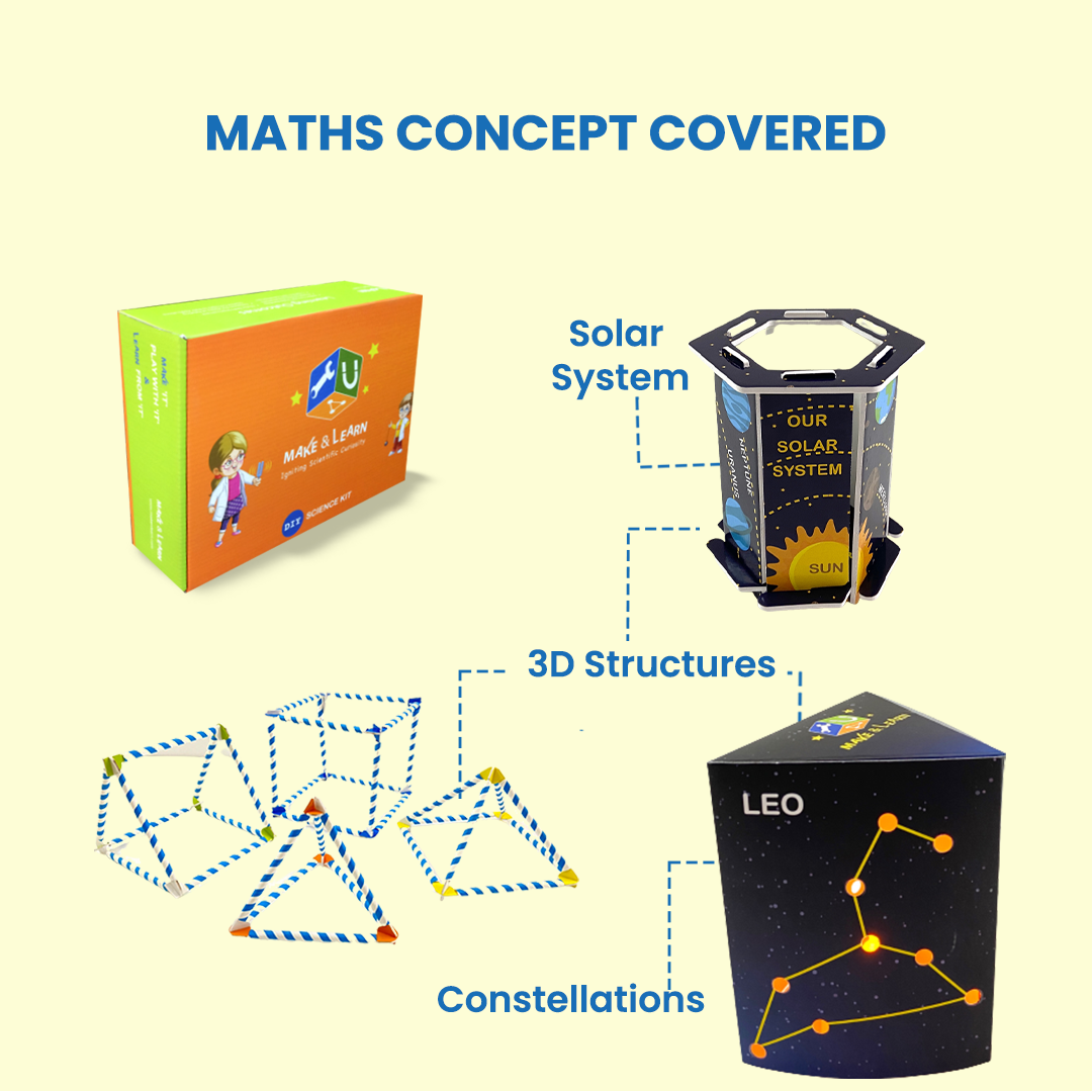 3d structures and Our Universe | Creative gift for 5 - 8 years old