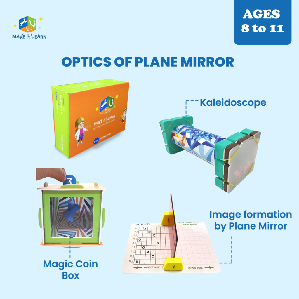 Optics of Plane Mirror | Educational DIY gifts | 8 - 11 years kids