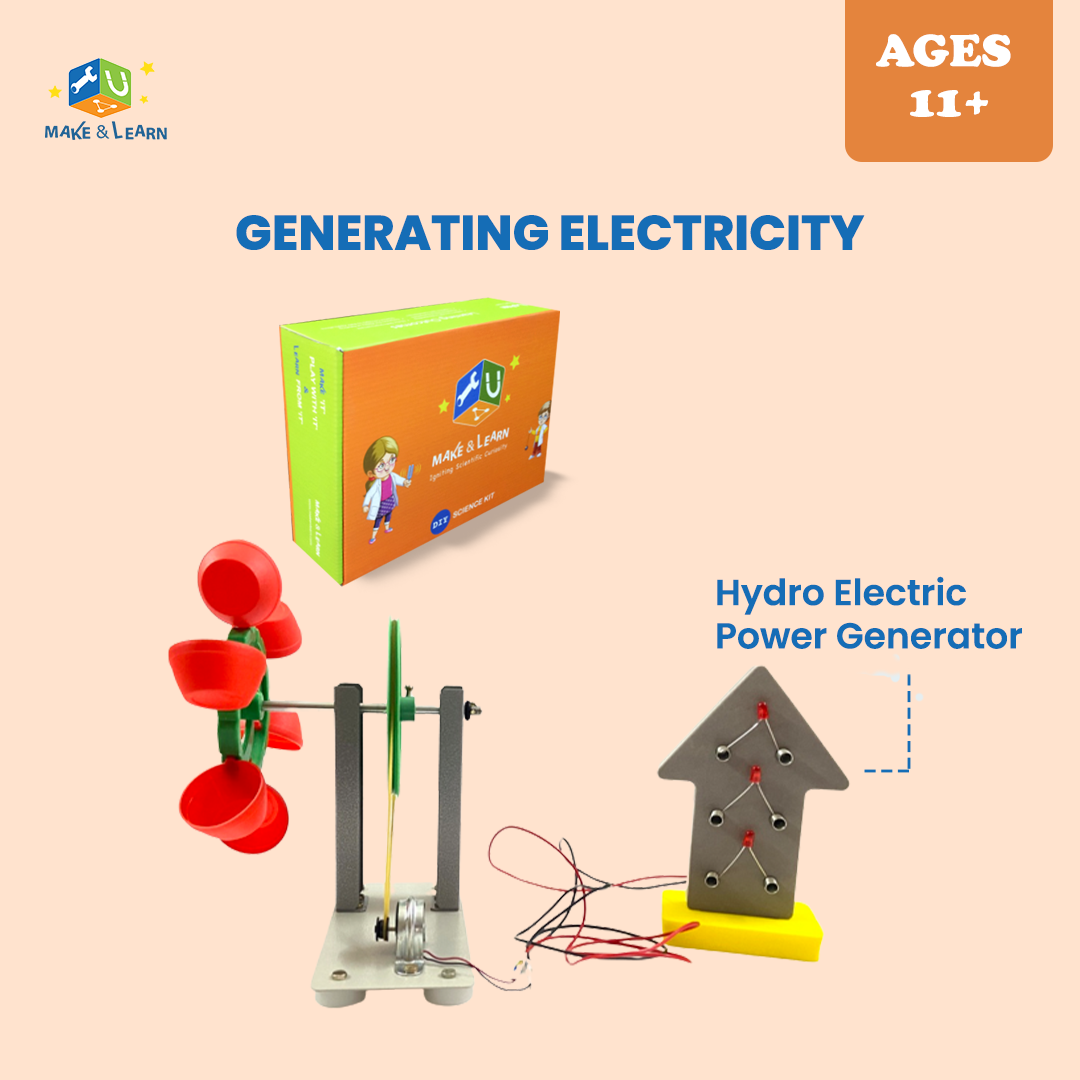 Generating Electricity | Physics Concept for Kids in a box