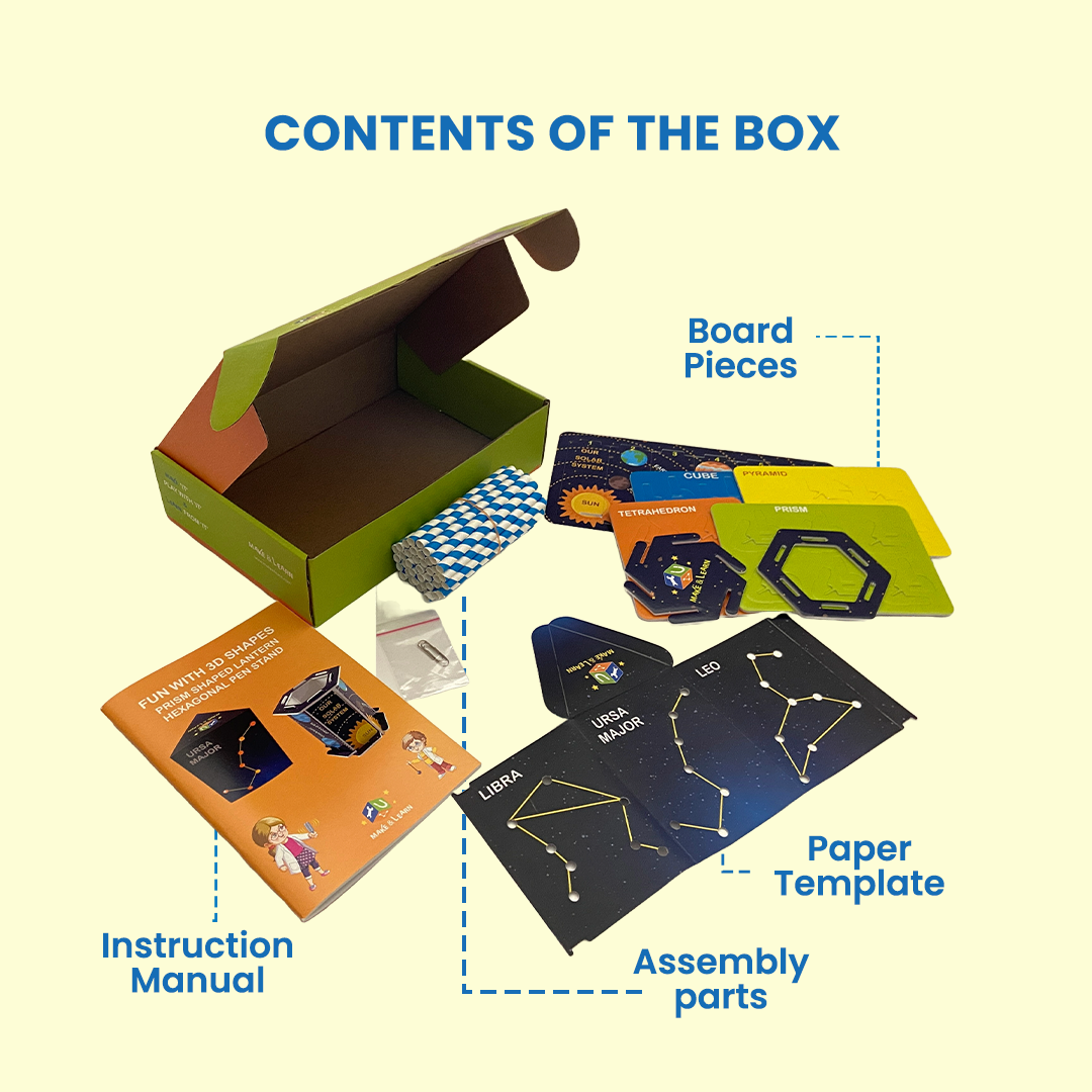3d structures and Our Universe | Creative gift for 5 - 8 years old